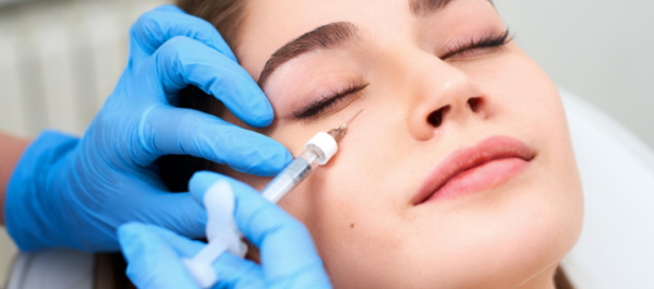 Treating circles around the eyes with HA injections